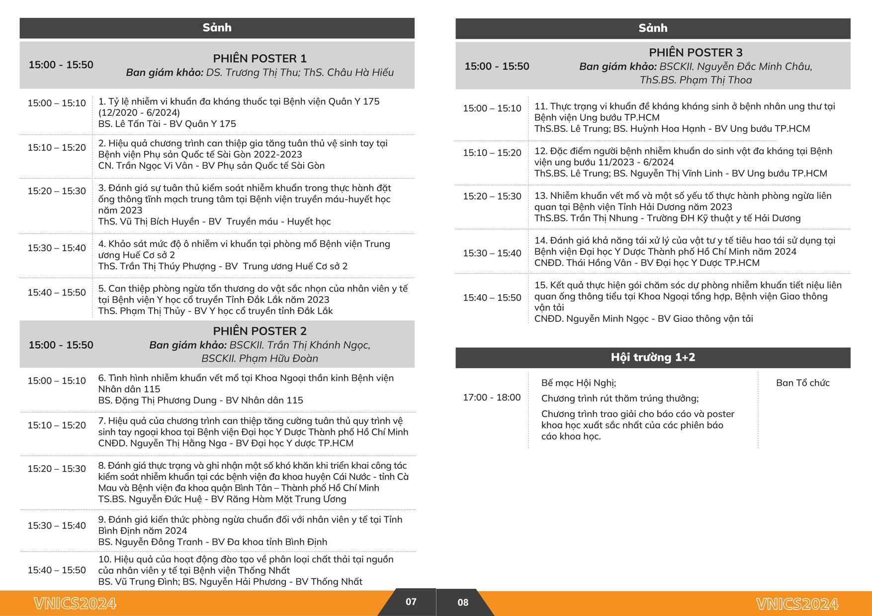 Thông tin Hội nghị khoa học kỹ thuật năm 2024